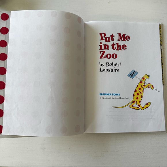 Other | Dr Seuss Put Me In The Zoo | Poshmark